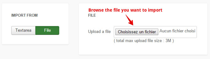 Import users with JoomSMS - JoomBoost