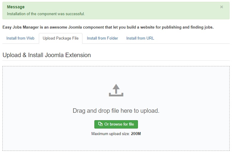 Installation on Joomla! 3.x - JoomBoost