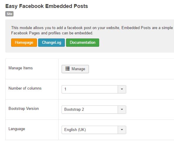 Easy Facebook Embedded Posts - JoomBoost