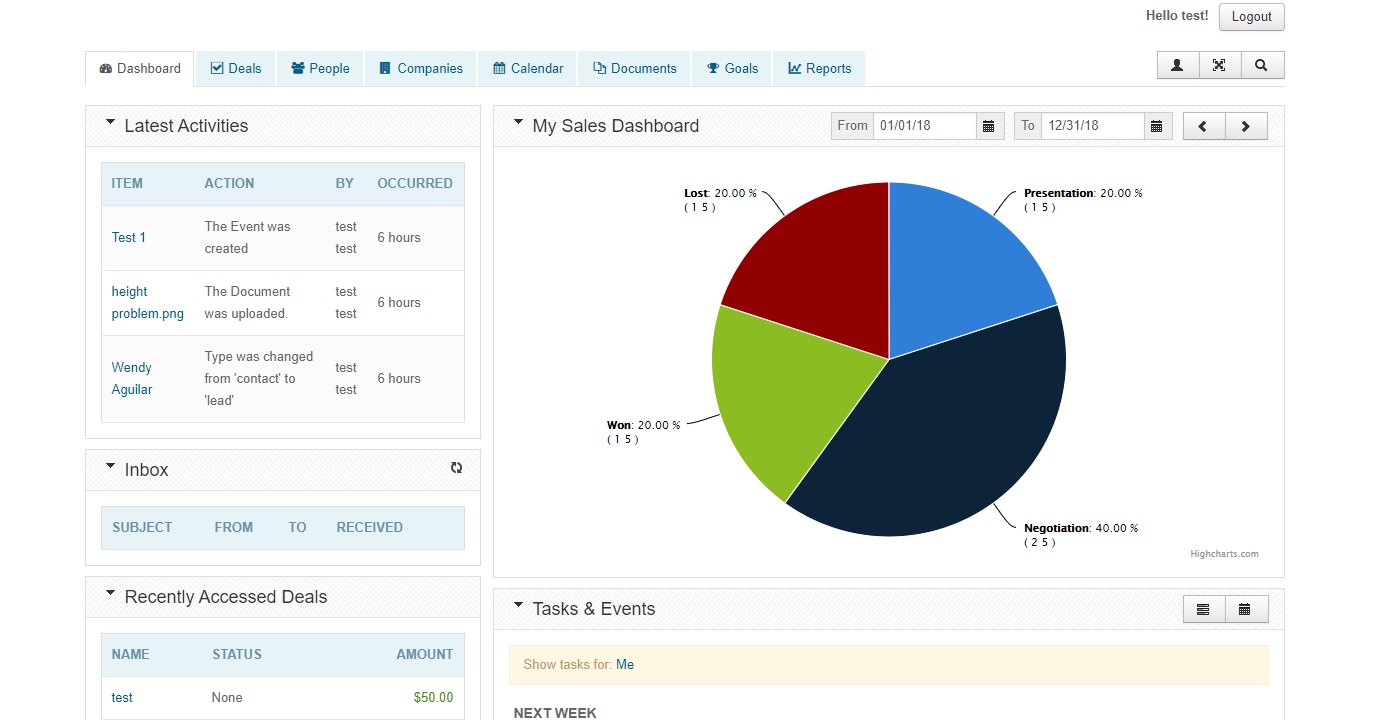 JoomCRM - CRM extension for Joomla by JoomBoost