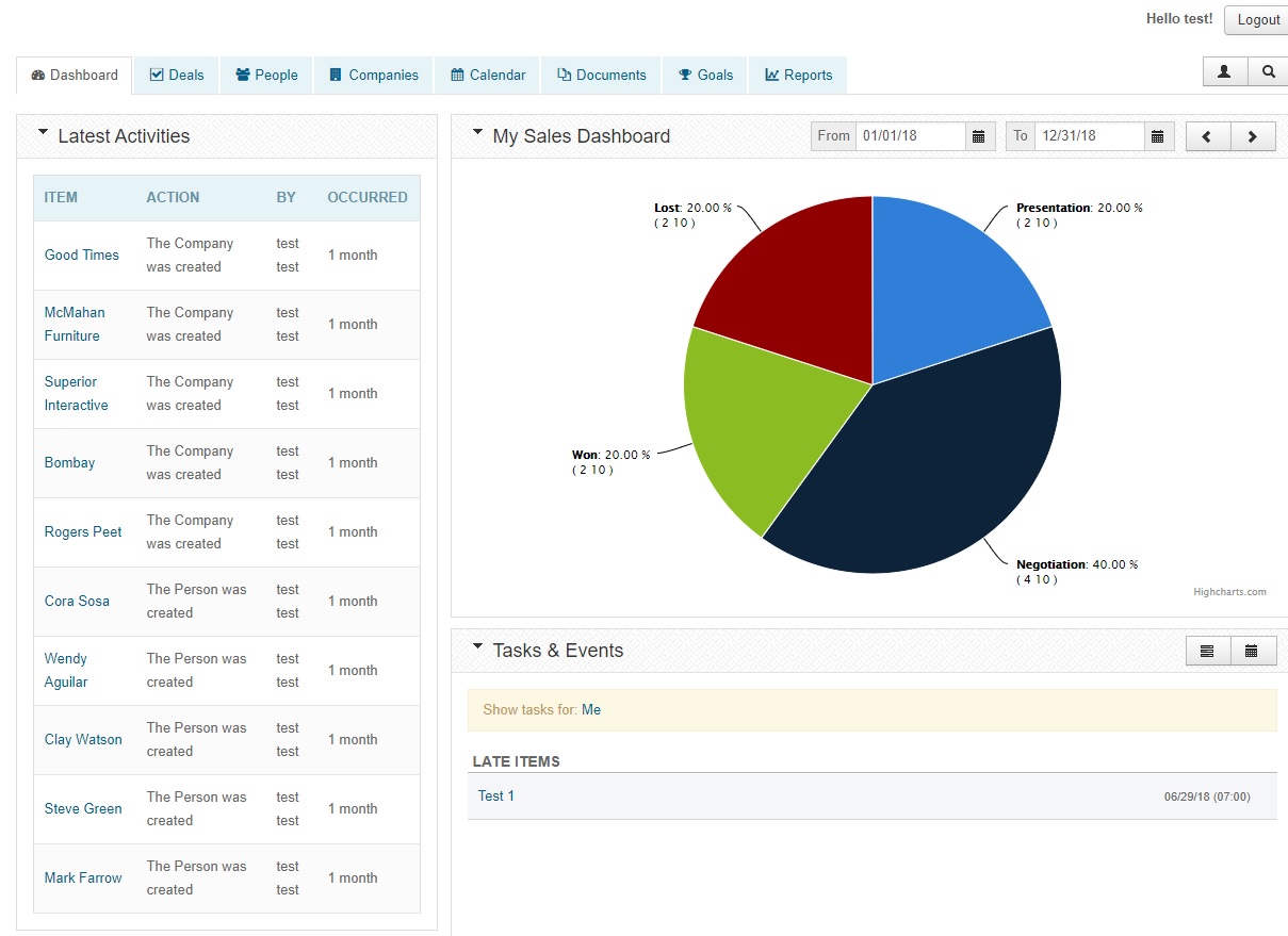 Frontend Dashboard - JoomBoost